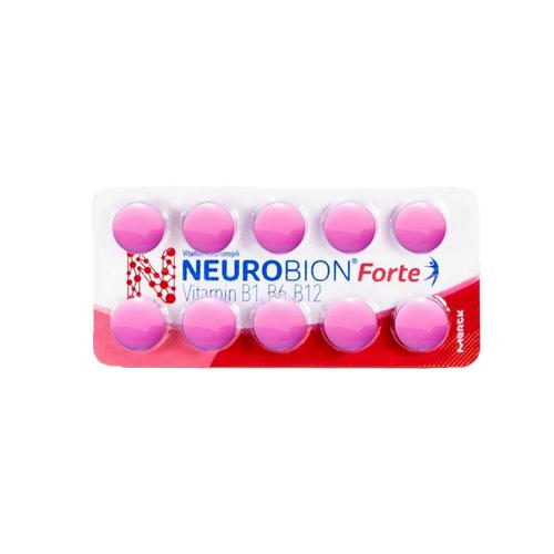 Jual NEUROBION FORTE PINK VITAMIN B1 B6 B12 10 TABLET/STRIP - Kota ...
