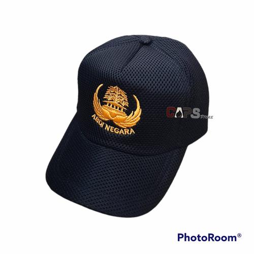 Jual topi korpri topi pns topi dinas - hitam polos, dewasa all size ...