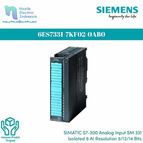 Jual Siemens 6ES7 331 / 6ES7331-7KF02-0AB0 S7-300 SM331 Analog Input - Kota Surabaya - Nazila ...
