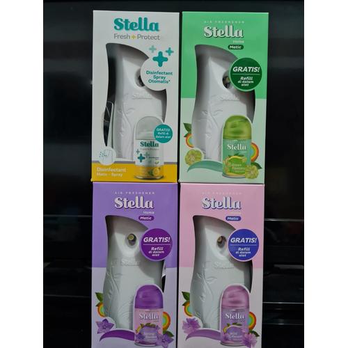 Jual Dispenser Pengharum Ruangan Otomatis Alat Stella Matic + Refil ...
