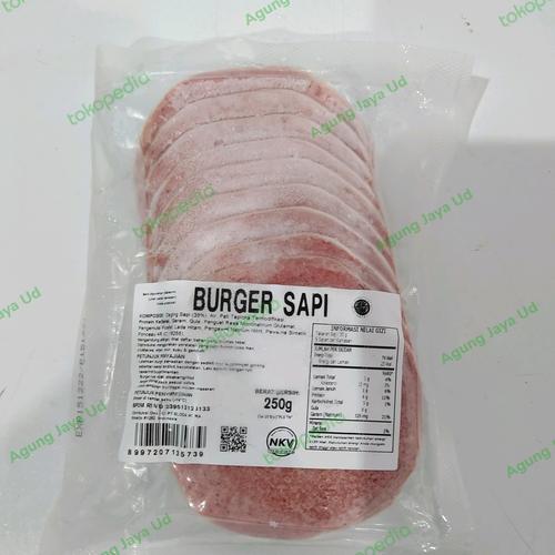 Jual bernadi sapi daging burger isi 10slice - Kota Medan - Agung Jaya ...