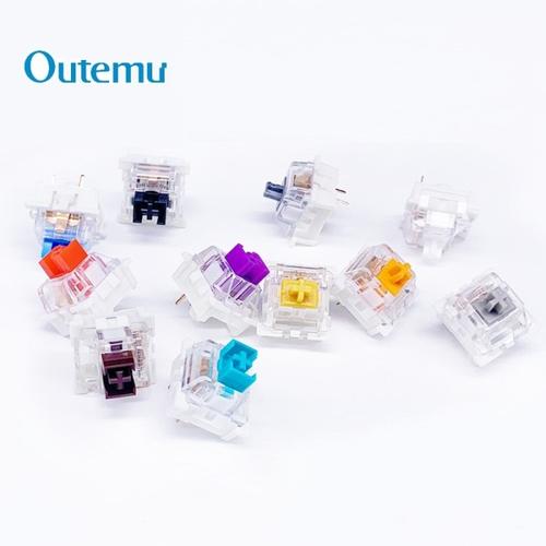 Jual OUTEMU Mechanical Switch SMD RGB MUTE SILENT WHITE GREY YELLOW ...