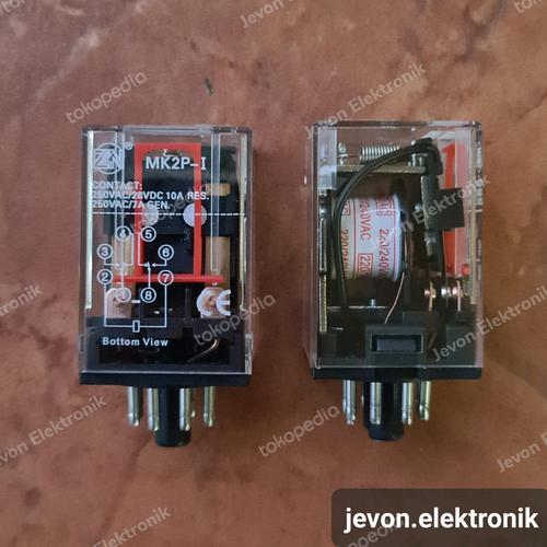 Jual Relay MK2P-I MK2P-1 8 Pin 220 Volt Bulat - Kota Surabaya - Jevon ...