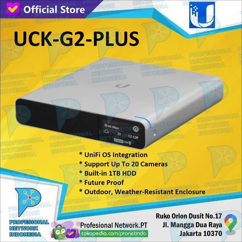 Promo Ubiquiti UniFi Cloud Key Gen2 Plus / UCK-G2-Plus / UC-CK Gen2 Cicil 0% 3x - Jakarta Pusat ...