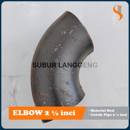 Jual Elbow Besi Las Knee Besi Las 2 1/2 inch Material Besi - Kab ...