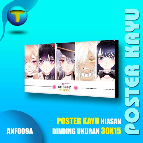 Jual Sono Bisque Doll wa Koi wo Suru Dress Up Darling Poster Kayu ...
