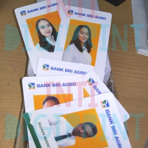 Jual Custom ID Card Cetak ID Card 1 Sisi / 1 Muka 1 pcs - PER 10 PCS ...