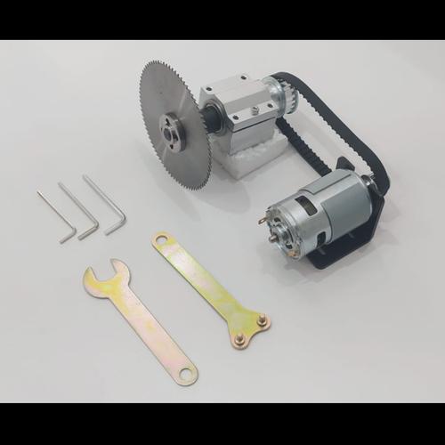 Jual Dinamo 775 Plus Table Saw Spindle Assembly Miniature Saw 100MM ...