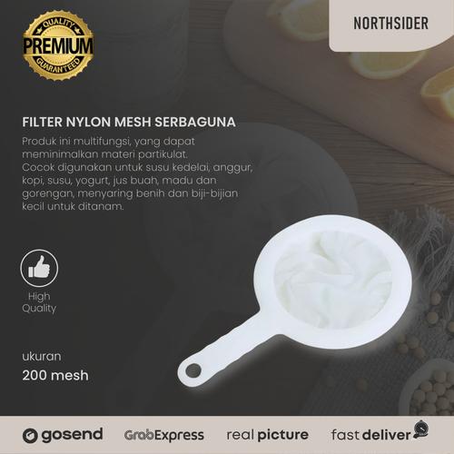Promo Saringan filter nylon mesh kopi - teh - susu kacang multi fungsi ...