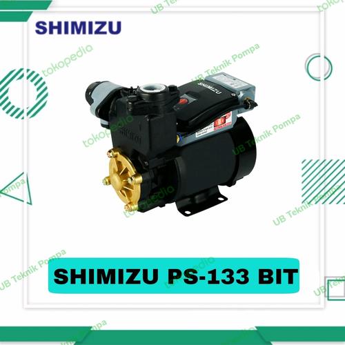 Jual Pompa Air Shimizu Otomatis PS 133Bit Pompa Booster Pendorong Keran ...