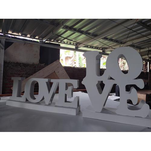 Jual TULISAN STAND LOVE SPON KARET COCOK DI GUNAKAN DEKORASI PELAMINAN ...