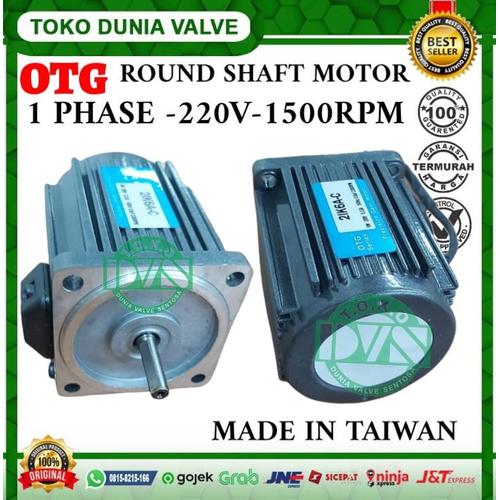 Jual ROUND SHAFT 4IK25A-C 25WATT OTG 1PHASE 4POLE 220V SMALL MOTOR ...