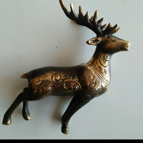 Jual patung rusa logam gold - Kota Denpasar - Surabhi Store Denpasar ...