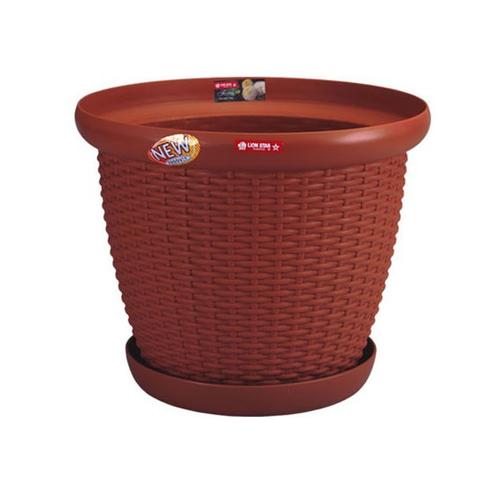 Jual Rattan Pot No 20 FP52 Pot Bunga Pohon Plastik Lion Star Tanamann ...