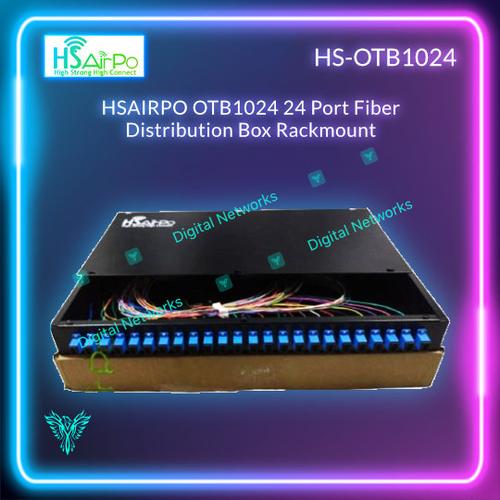 Jual HSairPo OTB1024 24Port Fiber Distribution Box Rackmount OTB FO ...