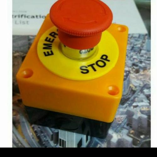Jual EMERGENCY STOP PUSH BUTTON MERAH LENGKAP SEPERTI GAMBAR - Putih ...