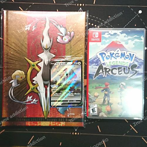 Jual Pokemon Legends Arceus Exclusive Artbook + Card + Game - Kota ...