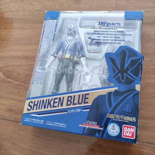 Jual Bandai SHF Ryunosuke Ikenami Shinken Blue - Samurai Sentai ...