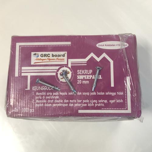 Jual Sekrup Grc Super Floor 15mm sampai 20mm - Sekrup Super Panel Grc ...