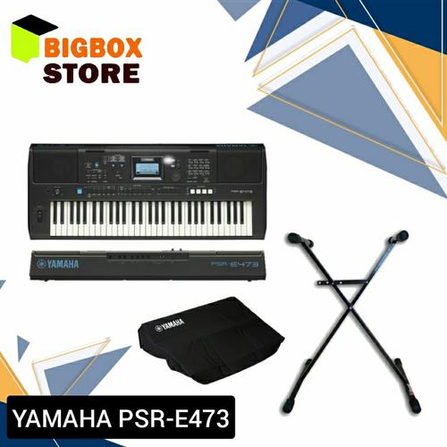 Promo Yamaha Keyboard PSR E 473 / PSR-E473 / PSR E473 plus Stand Cicil ...