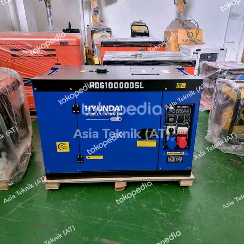 Jual Genset silent 10 kva Hyundai full power double voltage - Jakarta Barat - Asia Teknik ATS ...