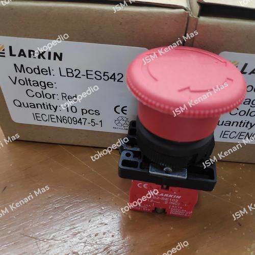 Jual Larkin Emergency Push Button 1NC Locking LB2-ES542 40mm - Jakarta ...