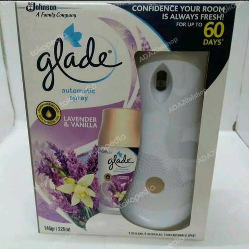 Jual Glade automatic device/ glade matic gratis refill 225 ml /lavender ...