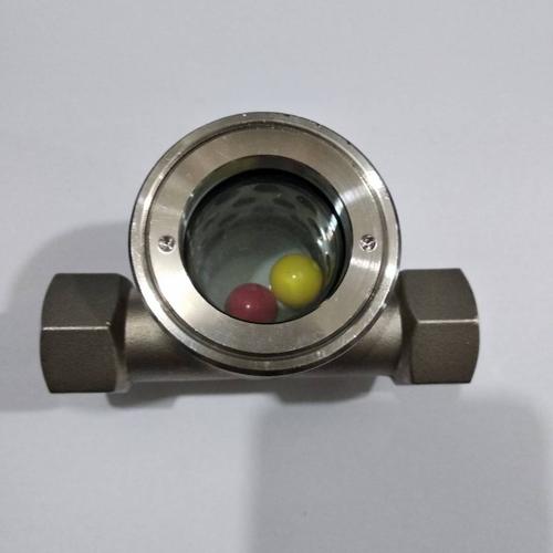 Jual SIGHT GLASS FLOW INDICATOR BALL 1 1/4" SS304 STAINLESS BOLA - Kota ...