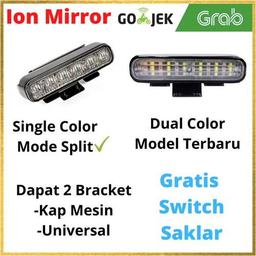 Jual Ion Mirror Single Split Mode Duo Color versi Terbaru Sangat Terang ...