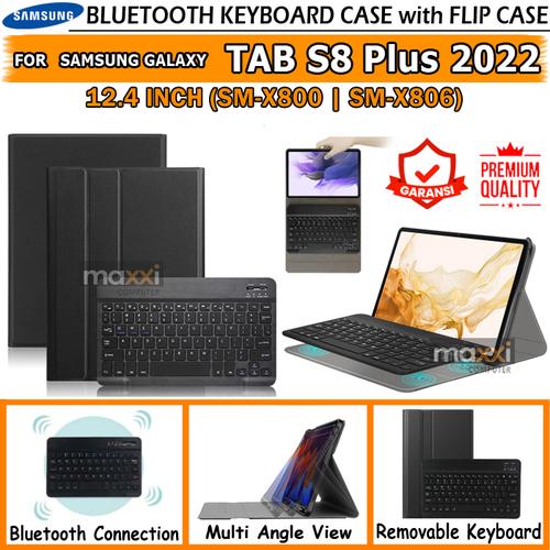 Jual Samsung Tab S8 Plus Wireless Keyboard Kibor Kibot Kibord Keybord ...