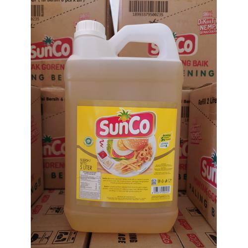 Jual Sunco Minyak Goreng 5 Liter Jirican & Botol ORIGINAL !!! - Jirican ...