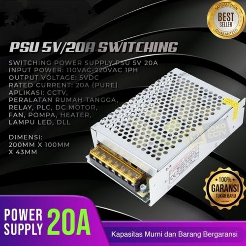 Jual switching power supply jaring 5v 20a psu - Jakarta Pusat - harmony ...