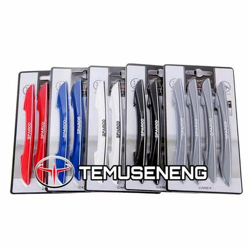 Jual 4PCS DOOR GUARD KARET PELINDUNG HITAM PINTU MOBIL CAR BODY ...