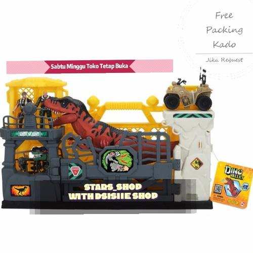 Jual Dino Valley Dino Lab Breakout Playset Original / Figure Dino ...