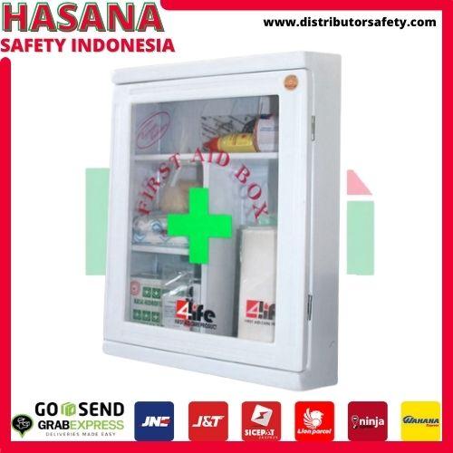 Jual First Aid Box Plastik – Tipe A – Kotak P3K 4life + Isi lengkap ...
