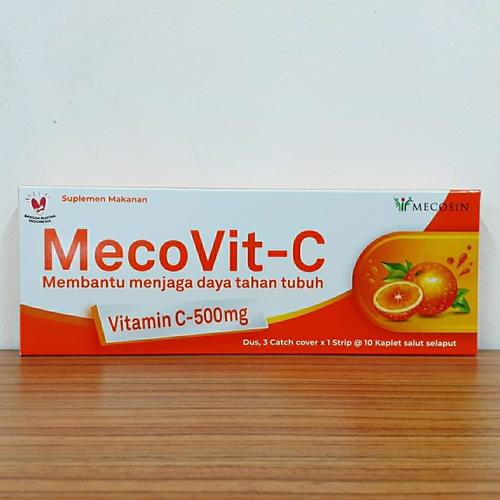 Jual MECOVIT C 500 MG Vitamin C 500 MG Untuk Daya Tahan Tubuh [Perbox ...