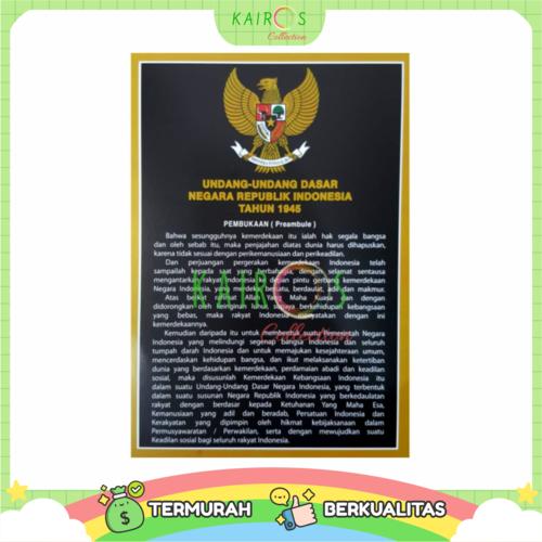 Jual Poster Edukasi Teks Pembukaan Undang-Undang Dasar 1945 (Medium ...