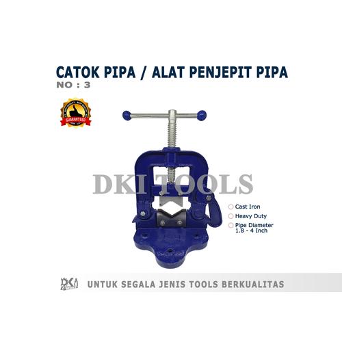 Jual Catok Pipa atau alat penjepit pipa No 3 STC Pipe Vise - Jakarta ...
