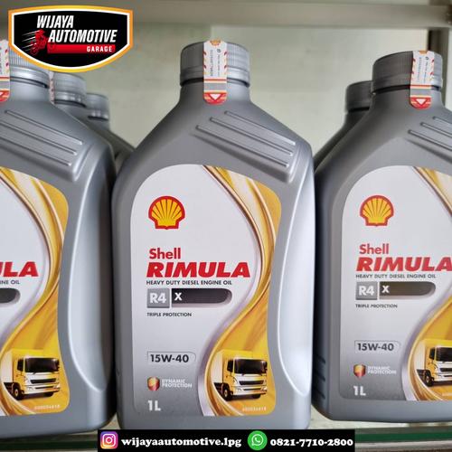 Jual Oli Mesin Mobil Shell Rimula R4X 1L 1 Liter - Kota Bandar Lampung ...