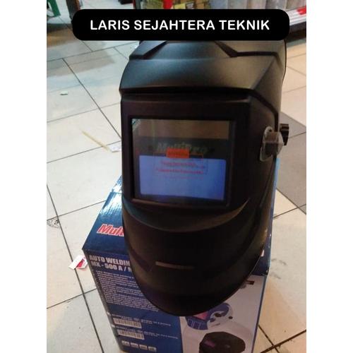 Jual Helm Kedok Las Otomatis Auto Welding Darkening Multipro ET-TC 500A ...