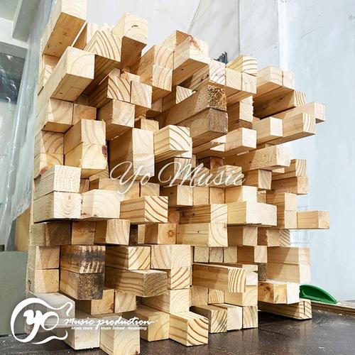 Jual Diffuser Skyline QRD Panel Peredam Suara Ruangan Balok Jati USA ...