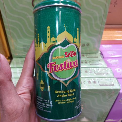 Jual Nano Nano Salsa Festival Kaleng 82.5gr-Permen Kembang Gula Aneka ...