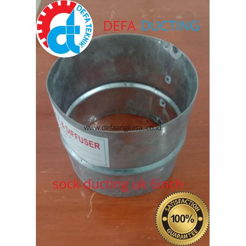 Jual SOCK DUCTING/sok sambungan ducting/sock uk 4 6 8 inch - 4inch ...