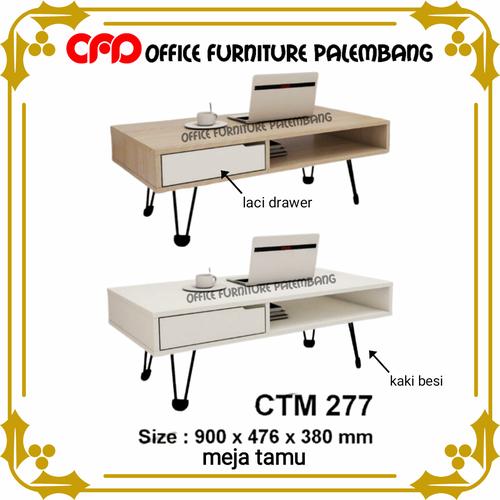Jual meja tamu sofa CTM 277 coffee table meja sofa meja ruang tamu ...