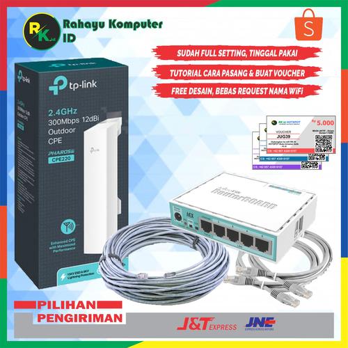 Jual Alat Usaha Wifi Hotspot Voucher RT RW NET Siap Pakai Rb951ui-2n ...