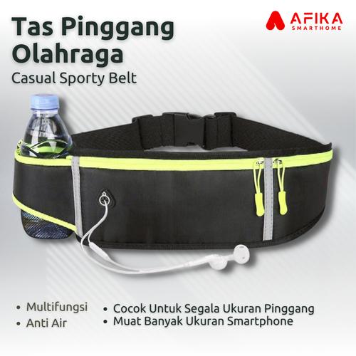 Promo Tas Pinggang Olahraga Sport Lari Jogging Running Belt Pria Cowok ...