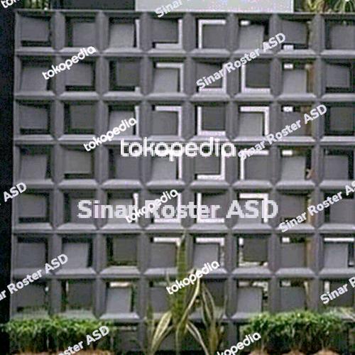 Jual Roster Beton Motif Nako L Satu Sisi Minimalis SINAR ROSTER ...