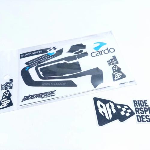 Jual STICKER GARSKIN DECAL SKIN COVER CARDO PACKTALK BOLD - BLACK MATTE ...