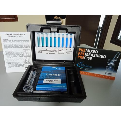 Jual DISSOLVED OXYGEN KIT CHEMET AMPOULES 0-12 K-7512 - Exclude Kayu ...
