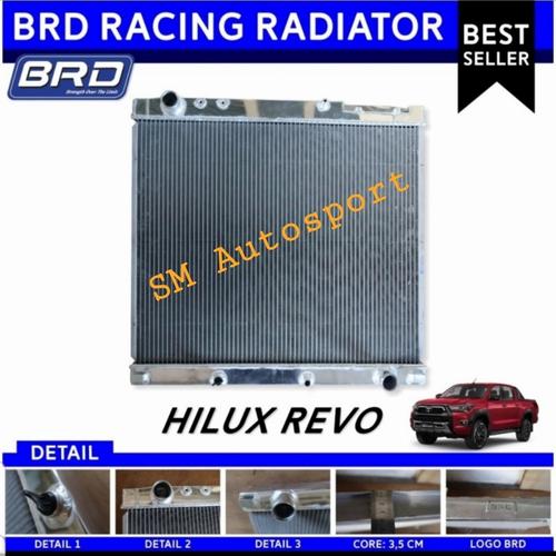 Jual BRD Racing Radiator TOYOTA Innova Reborn Fortuner VRZ Hilux Revo ...